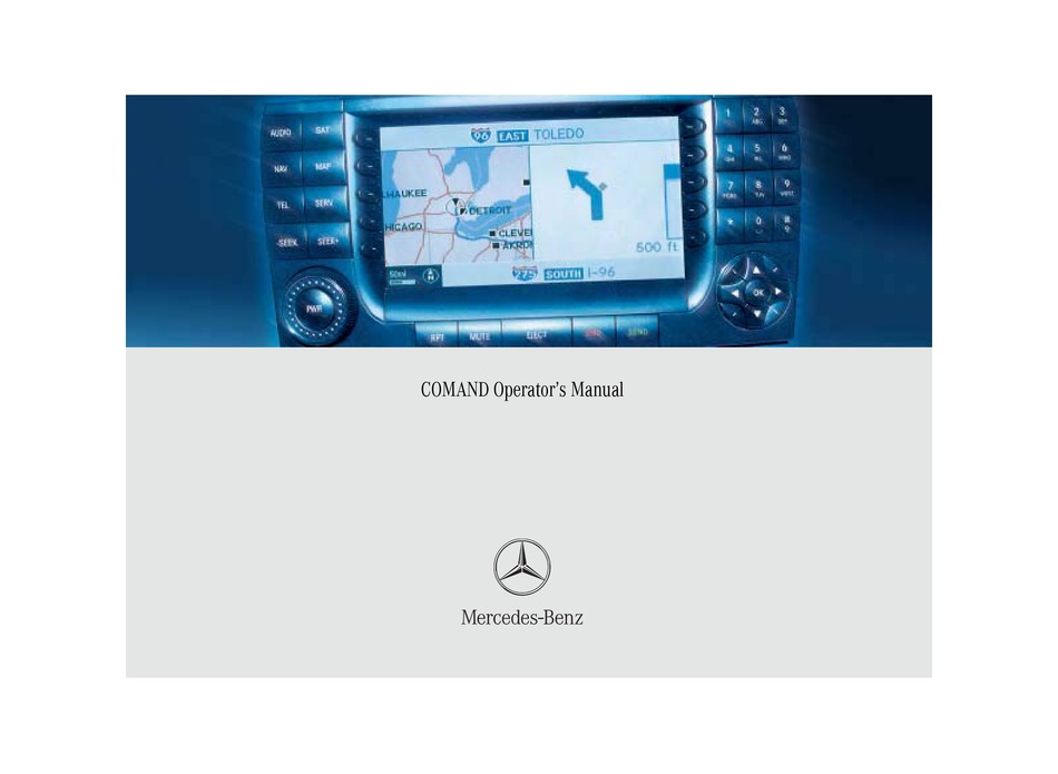 MERCEDES-BENZ COMAND OPERATOR'S MANUAL Pdf Download | ManualsLib