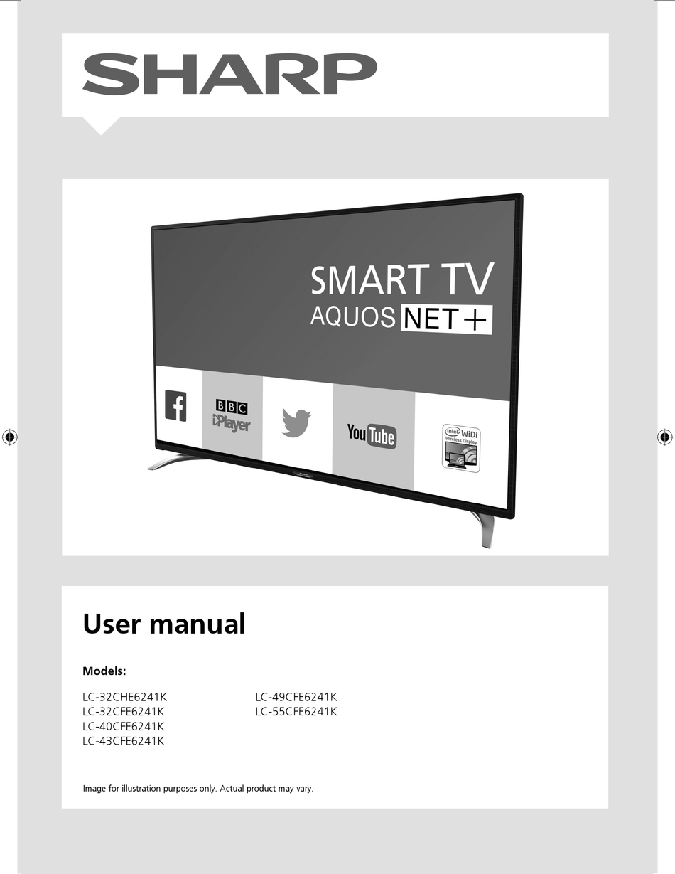 SHARP LC-32CHE6241K USER MANUAL Pdf Download | ManualsLib