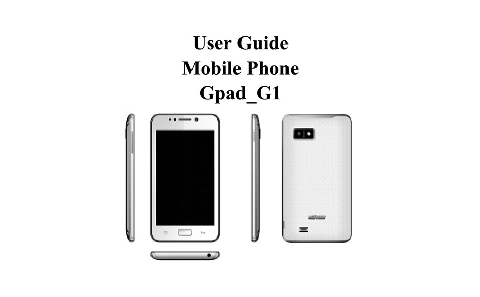 GIONEE GPAD G1 USER MANUAL Pdf Download | ManualsLib