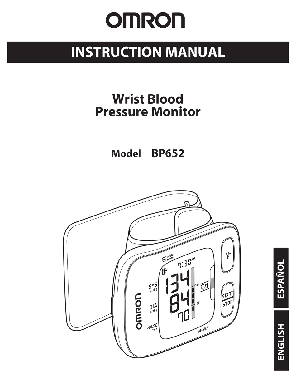 OMRON BP652 INSTRUCTION MANUAL Pdf Download ManualsLib
