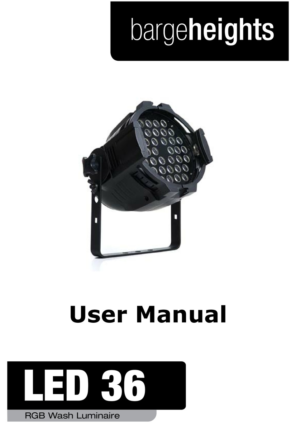 BARGEHEIGHTS LED 36 USER MANUAL Pdf Download | ManualsLib