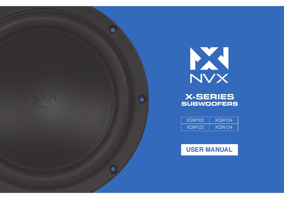 NVX XQW102 USER MANUAL Pdf Download ManualsLib NVX XQW102 USER MANUAL Pdf Download ManualsLib