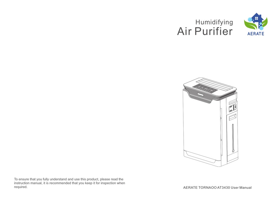 AERATE TORNAOO AT3430 USER MANUAL Pdf Download | ManualsLib