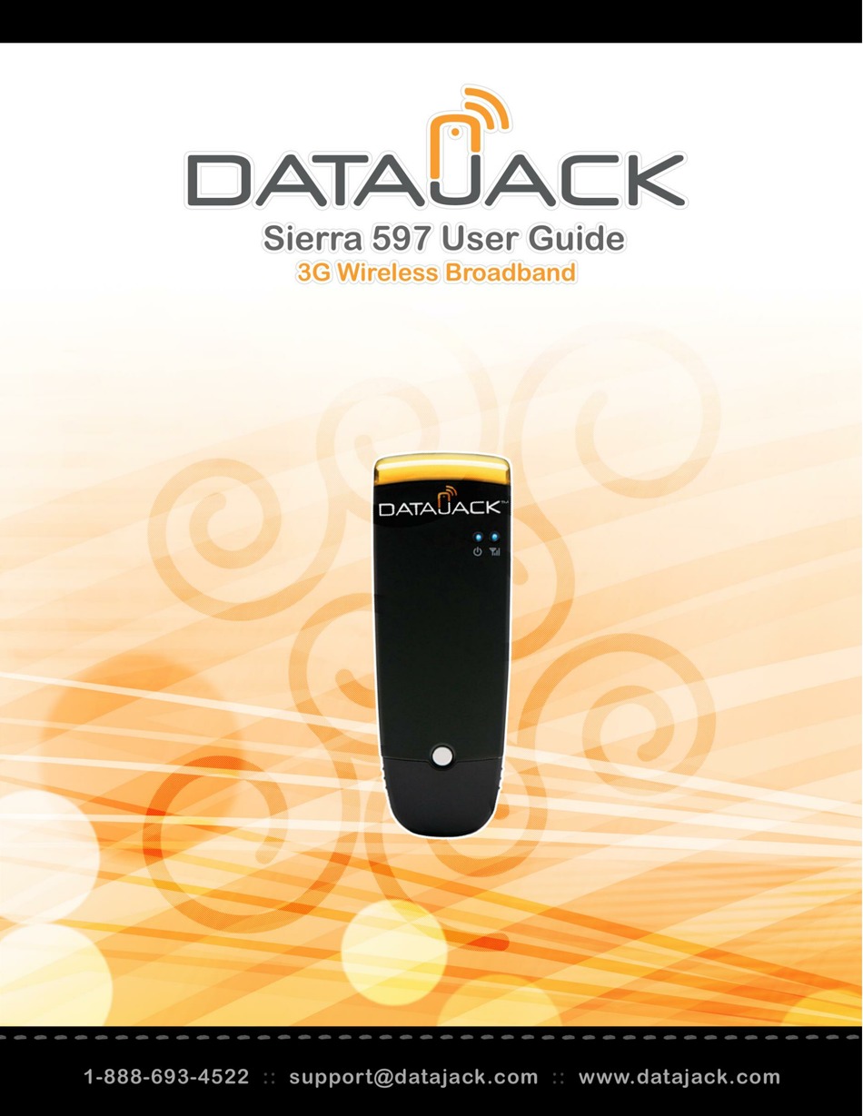 DATAJACK SIERRA 597 USER MANUAL Pdf Download | ManualsLib