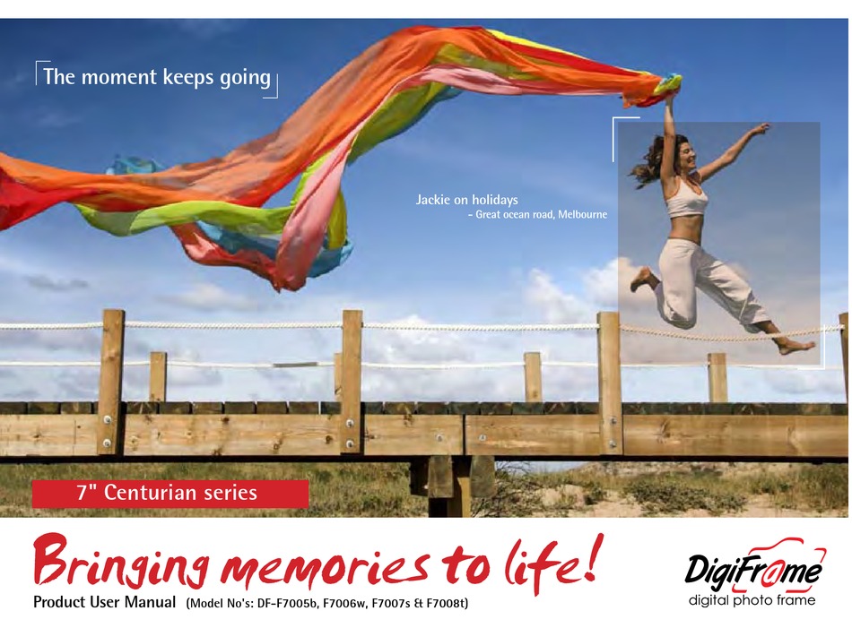 DIGIFRAME DF-F7005B PRODUCT USER MANUAL Pdf Download | ManualsLib