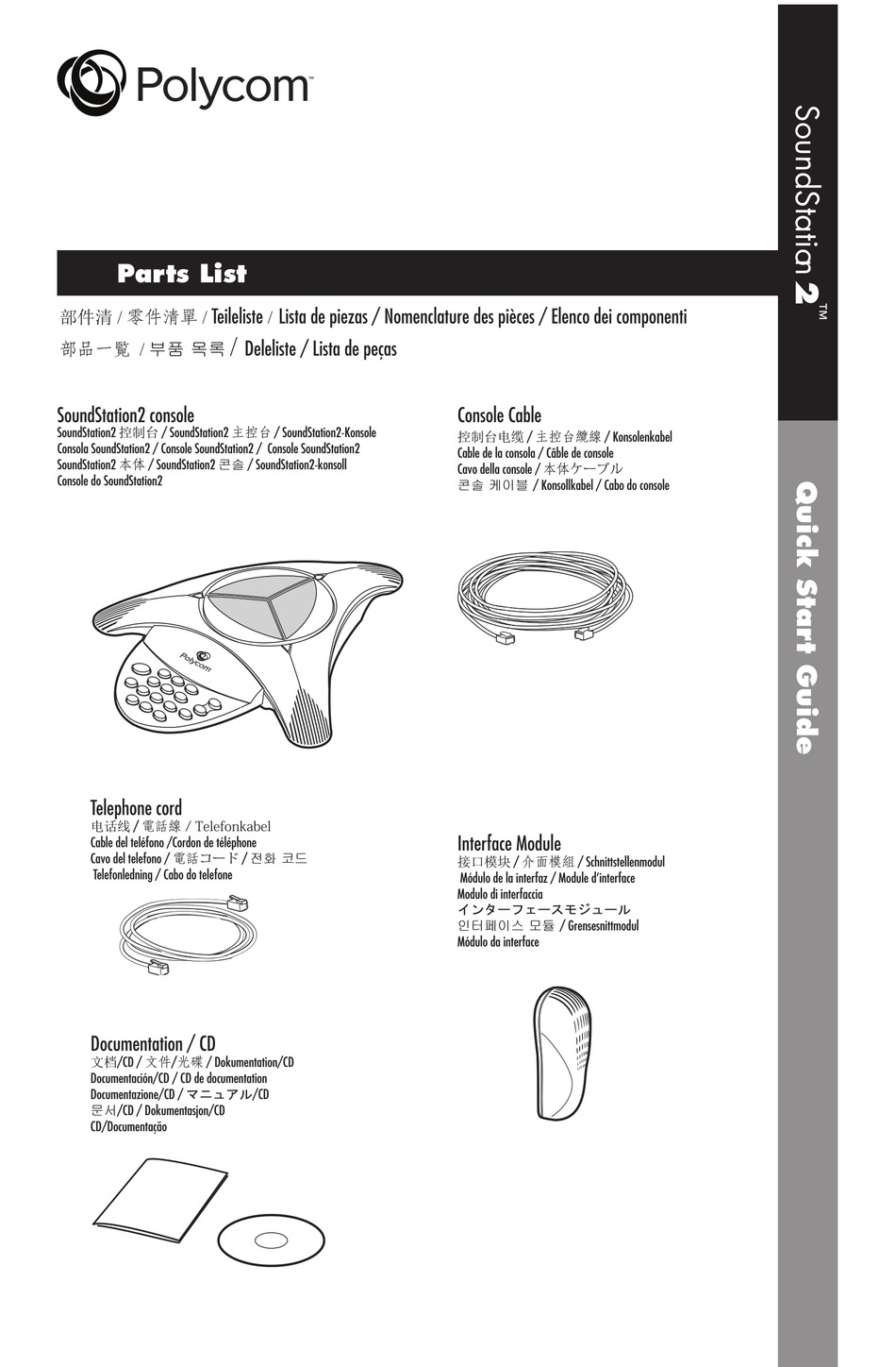 POLYCOM SOUNDSTATION 2 QUICK START MANUAL Pdf Download | ManualsLib