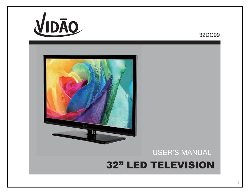 VIDAO 32DC99 USER MANUAL Pdf Download | ManualsLib