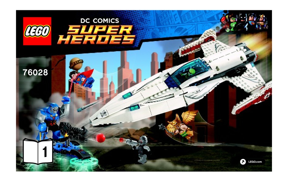 LEGO 76028 DC COMICS SUPER HEROES MANUAL Pdf Download | ManualsLib