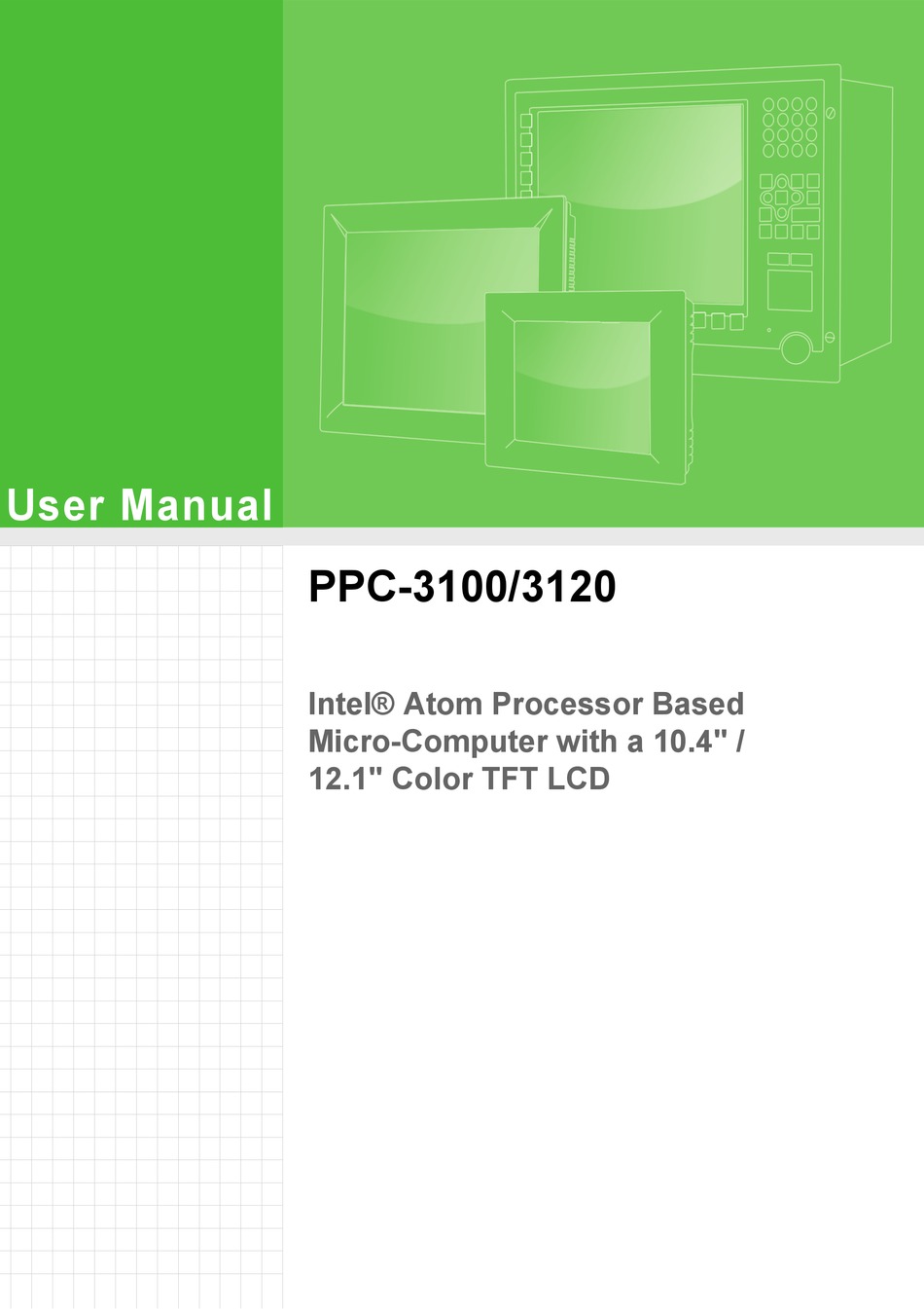 ADVANTECH PPC-3100/3120 USER MANUAL Pdf Download | ManualsLib