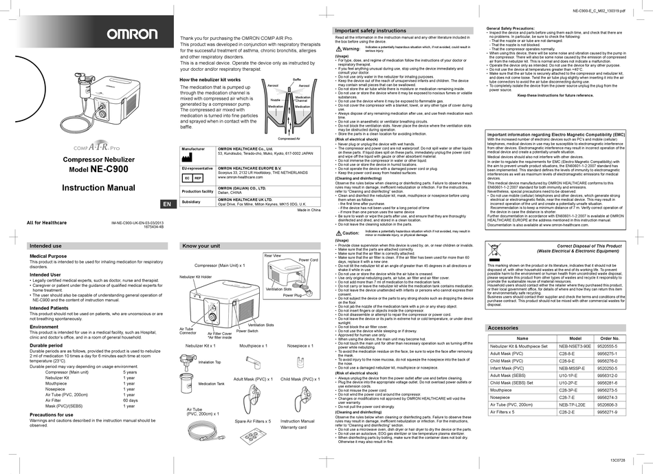 OMRON NE-C900 INSTRUCTION MANUAL Pdf Download | ManualsLib