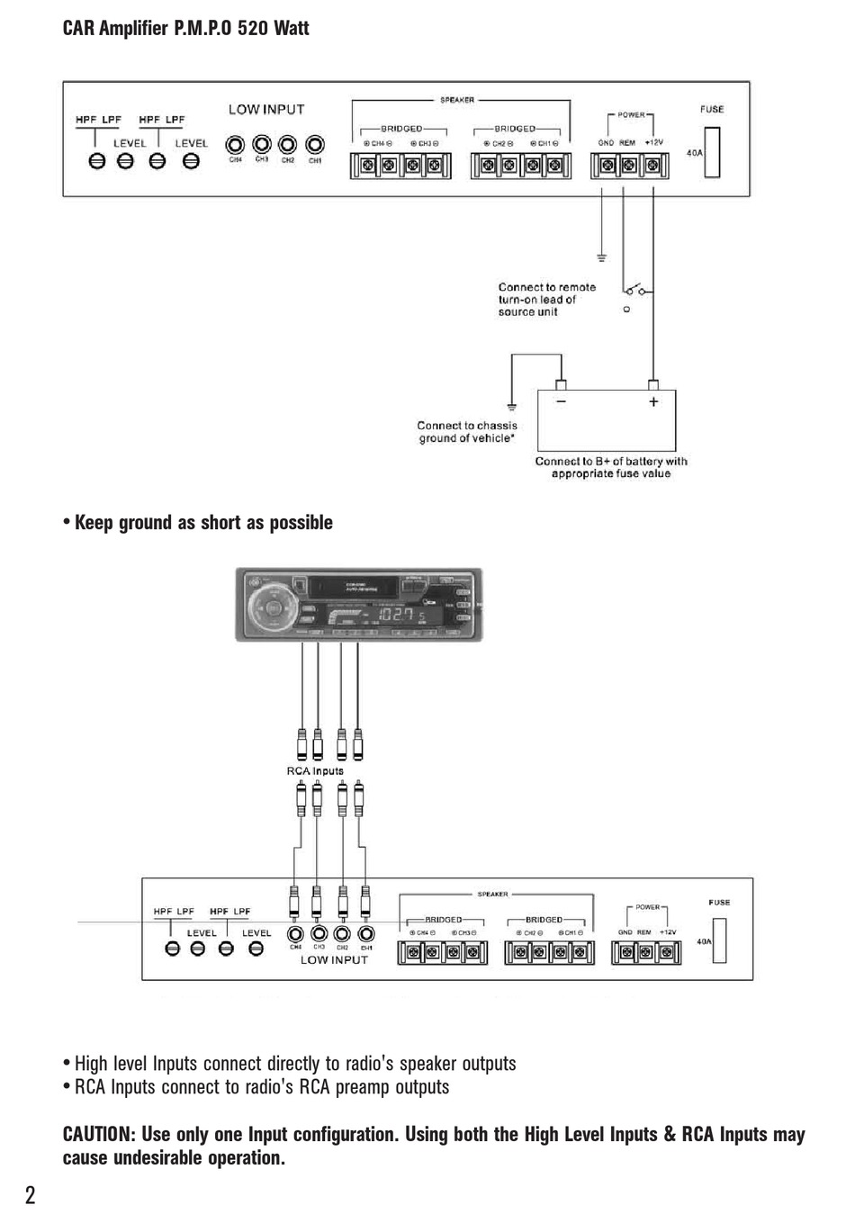 US BLASTER PMPO 520 WATT INSTRUCTION Pdf Download | ManualsLib