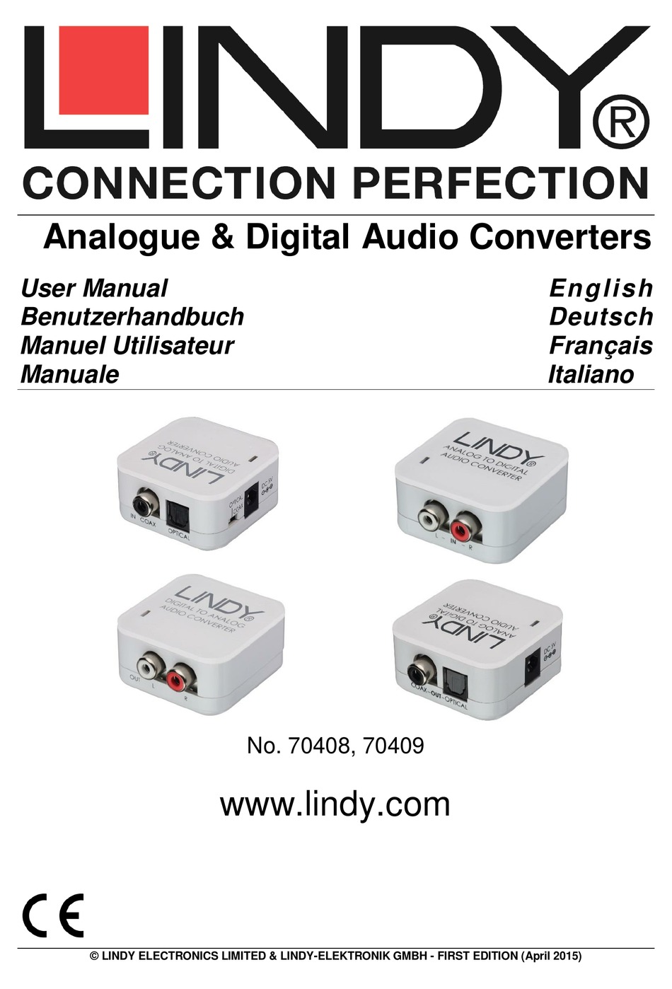 LINDY 70408 USER MANUAL Pdf Download | ManualsLib