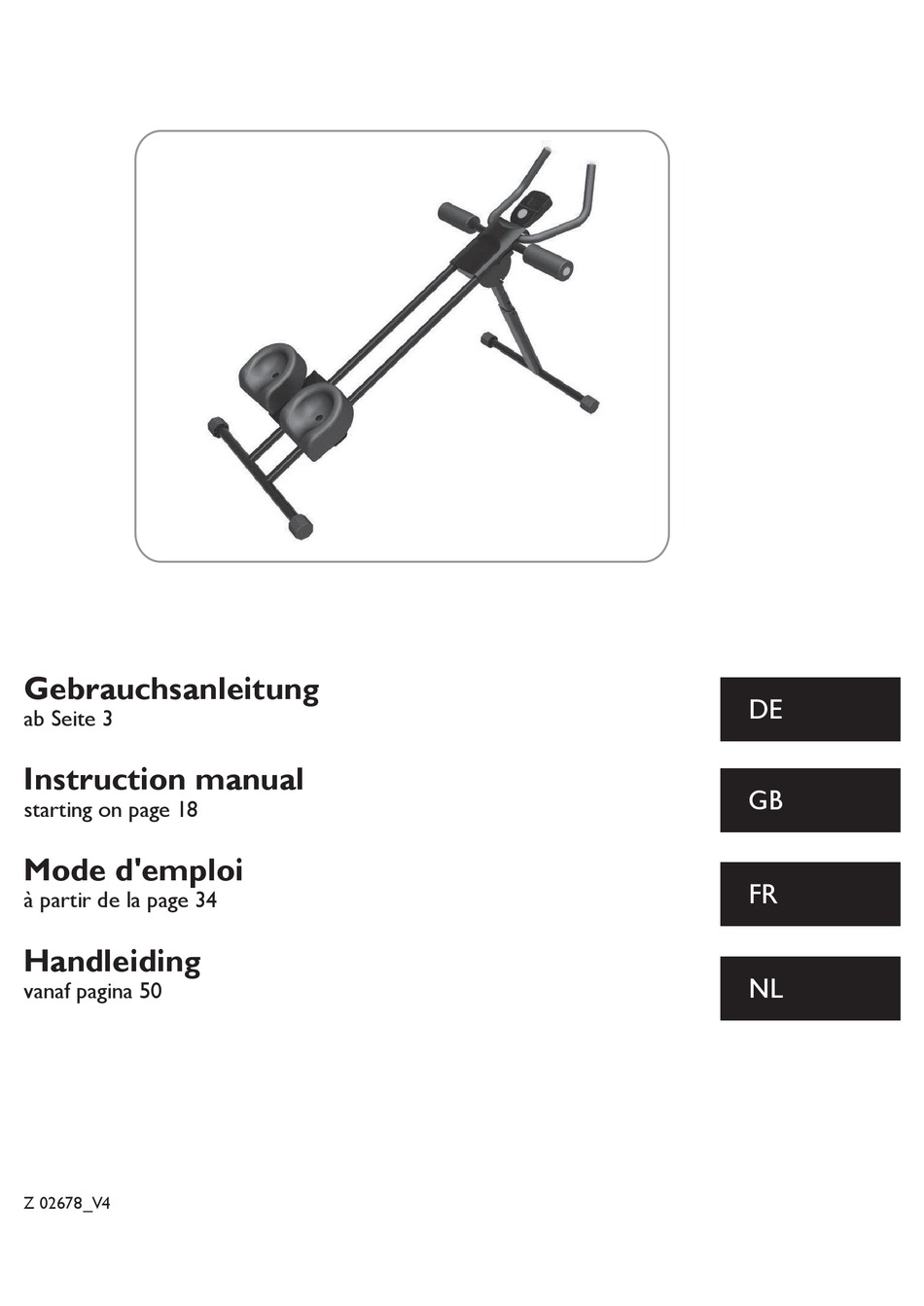 FITMAXX HP12528 INSTRUCTION MANUAL Pdf Download | ManualsLib
