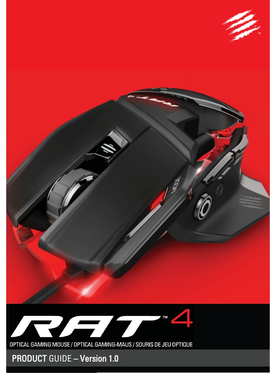MAD CATZ RAT 4 PRODUCT MANUAL Pdf Download ManualsLib MAD CATZ RAT 4 PRODUCT MANUAL Pdf Download ManualsLib