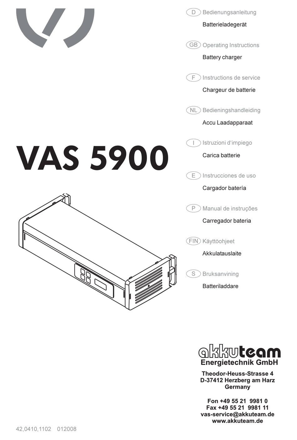 AKKUTEAM VAS 5900 OPERATING INSTRUCTIONS MANUAL Pdf Download ManualsLib akkuteam-vas-5900-operating-instructions-manual-pdf-download-manualslib