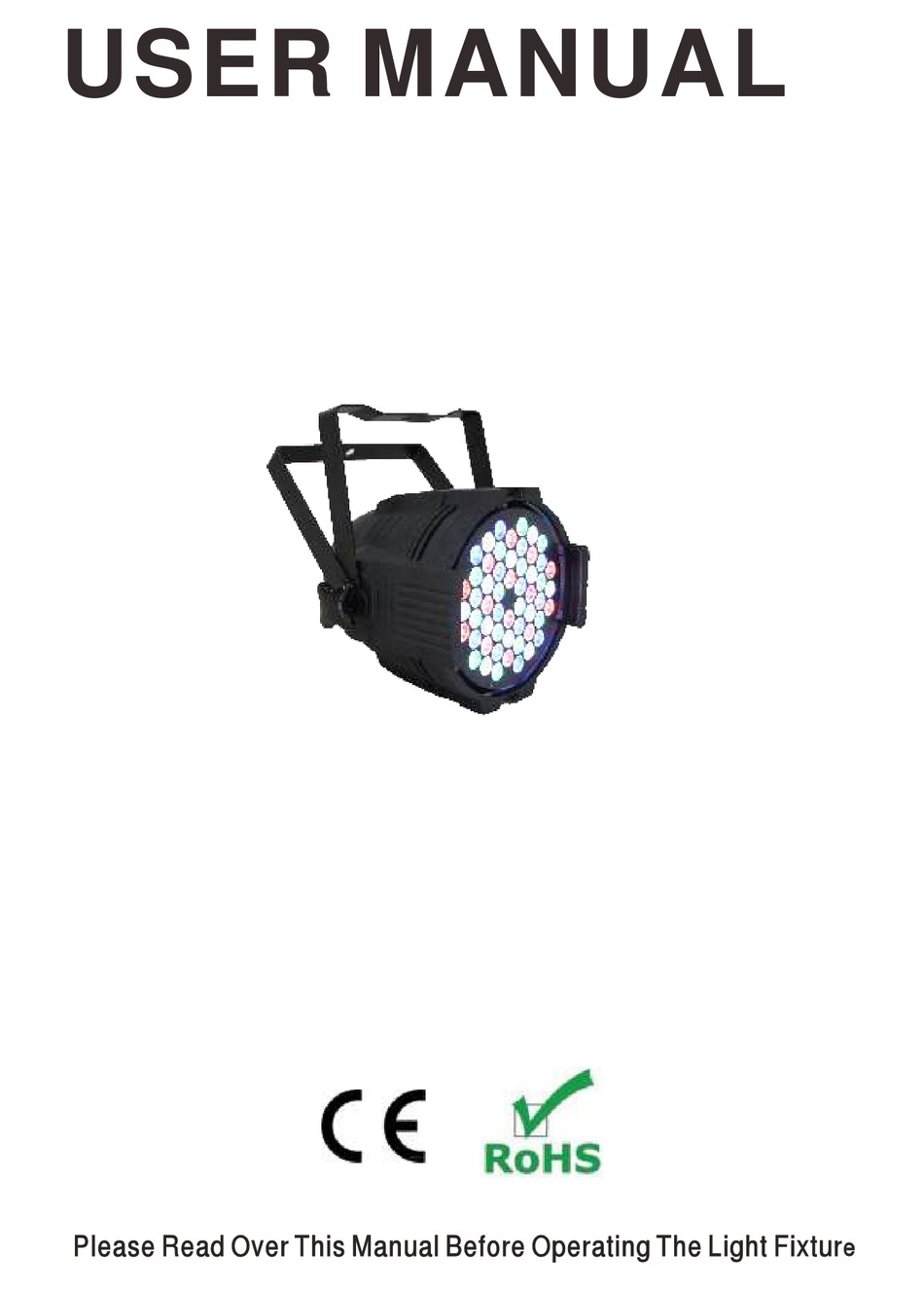 LIGHT FIXTURE LEDPAR 54 USER MANUAL Pdf Download | ManualsLib