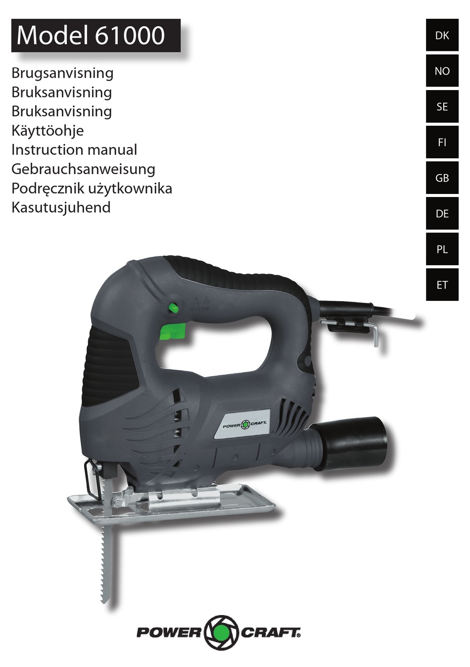 POWERCRAFT 61000 INSTRUCTION MANUAL Pdf Download | ManualsLib