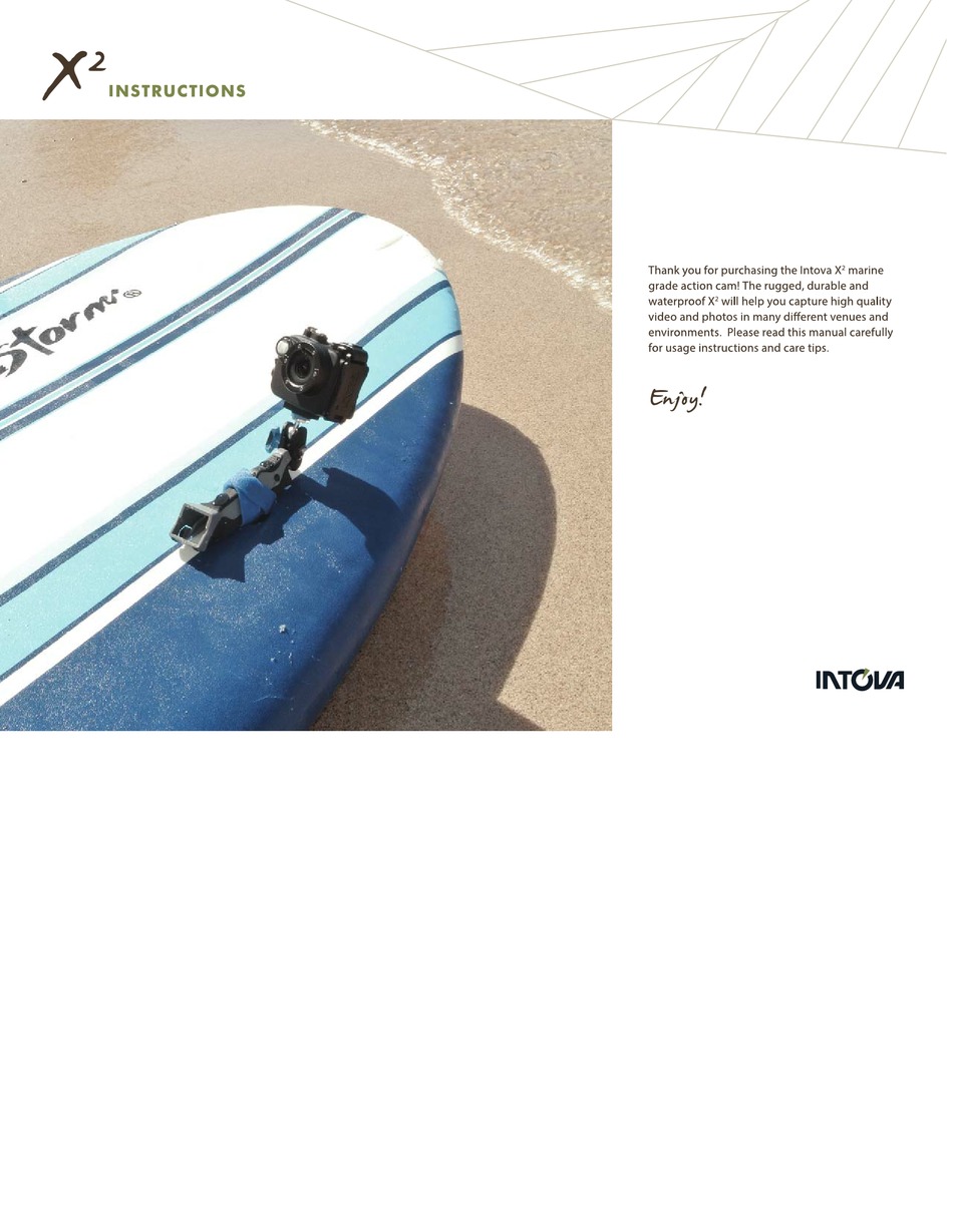 INTOVA X2 INSTRUCTIONS MANUAL Pdf Download | ManualsLib