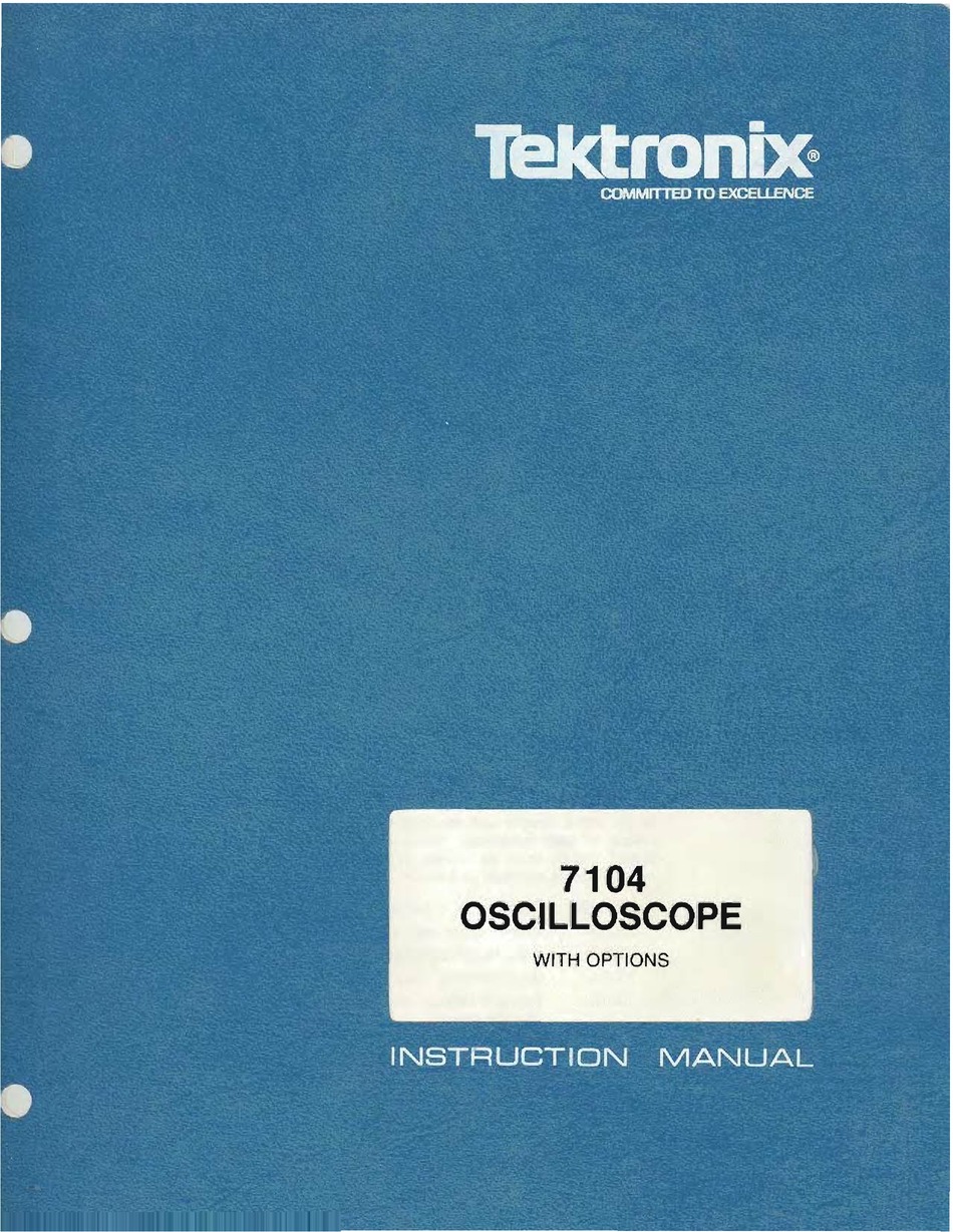 TEKTRONIX 7140 INSTRUCTION MANUAL Pdf Download ManualsLib tektronix-7140-instruction-manual-pdf-download-manualslib