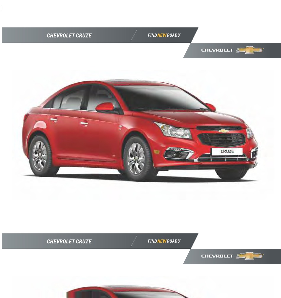 CHEVROLET CRUZE OWNER S MANUAL Pdf Download ManualsLib
