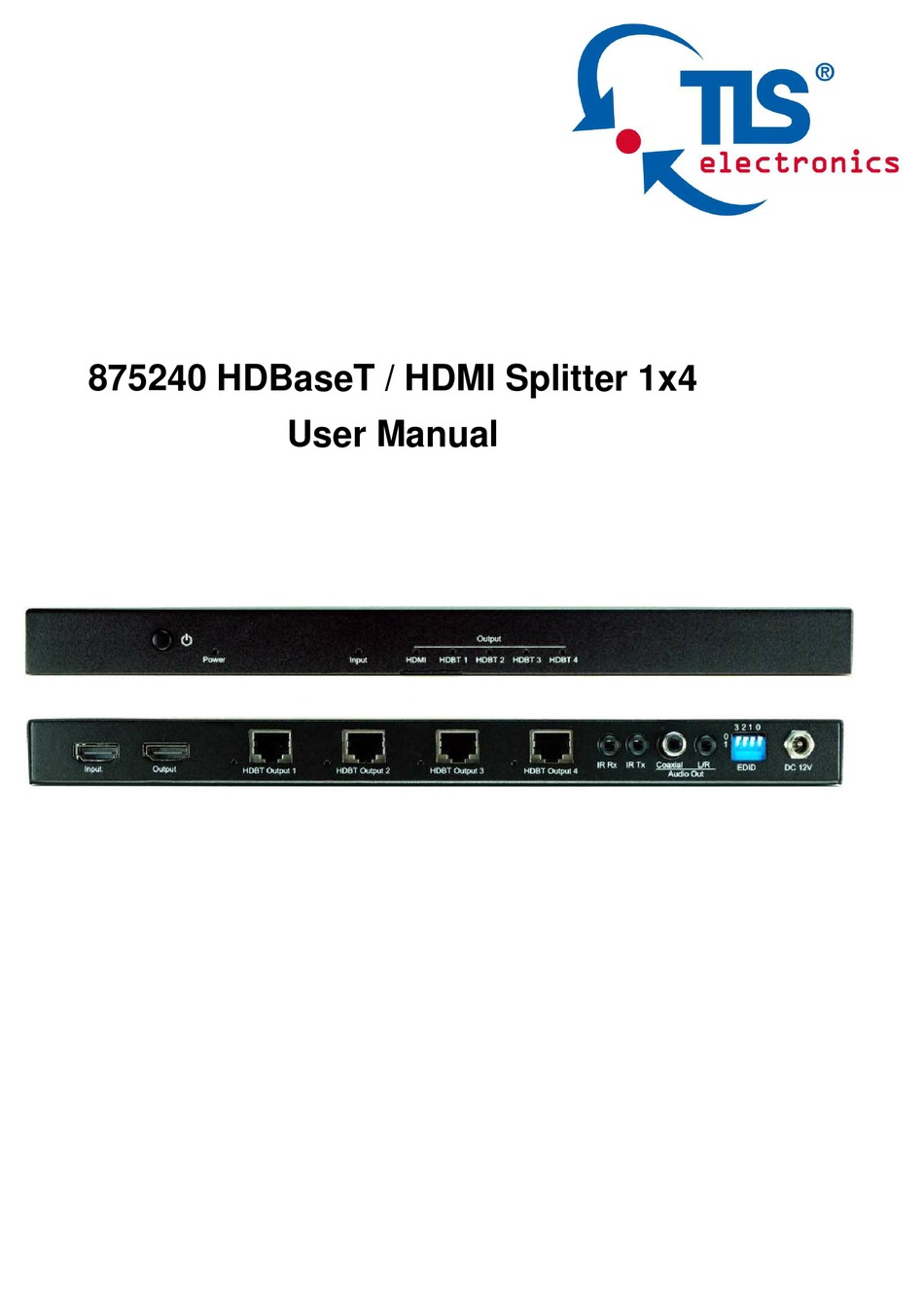 TLS 875240 USER MANUAL Pdf Download | ManualsLib