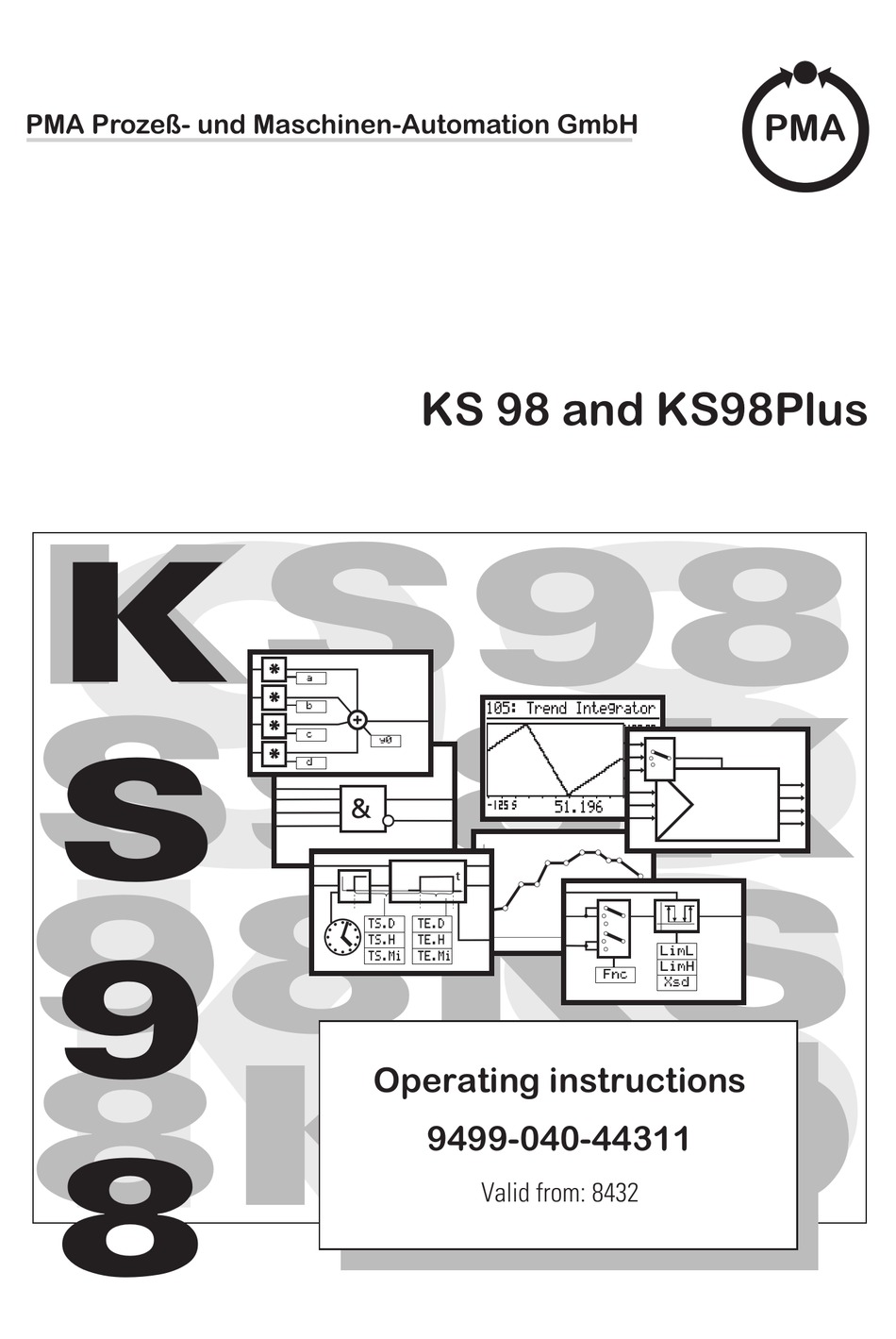 PMA KS 98 OPERATING INSTRUCTION Pdf Download | ManualsLib