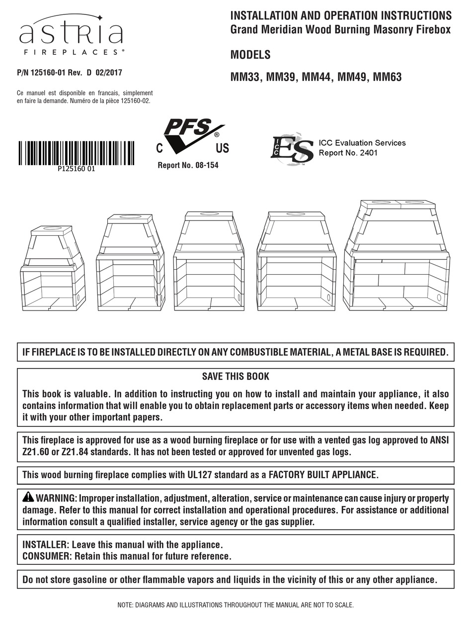 astria-mm33-installation-and-operation-instructions-manual-pdf-download