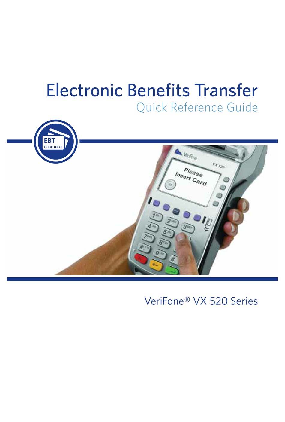 VERIFONE VX 520 SERIES QUICK REFERENCE MANUAL Pdf Download | ManualsLib