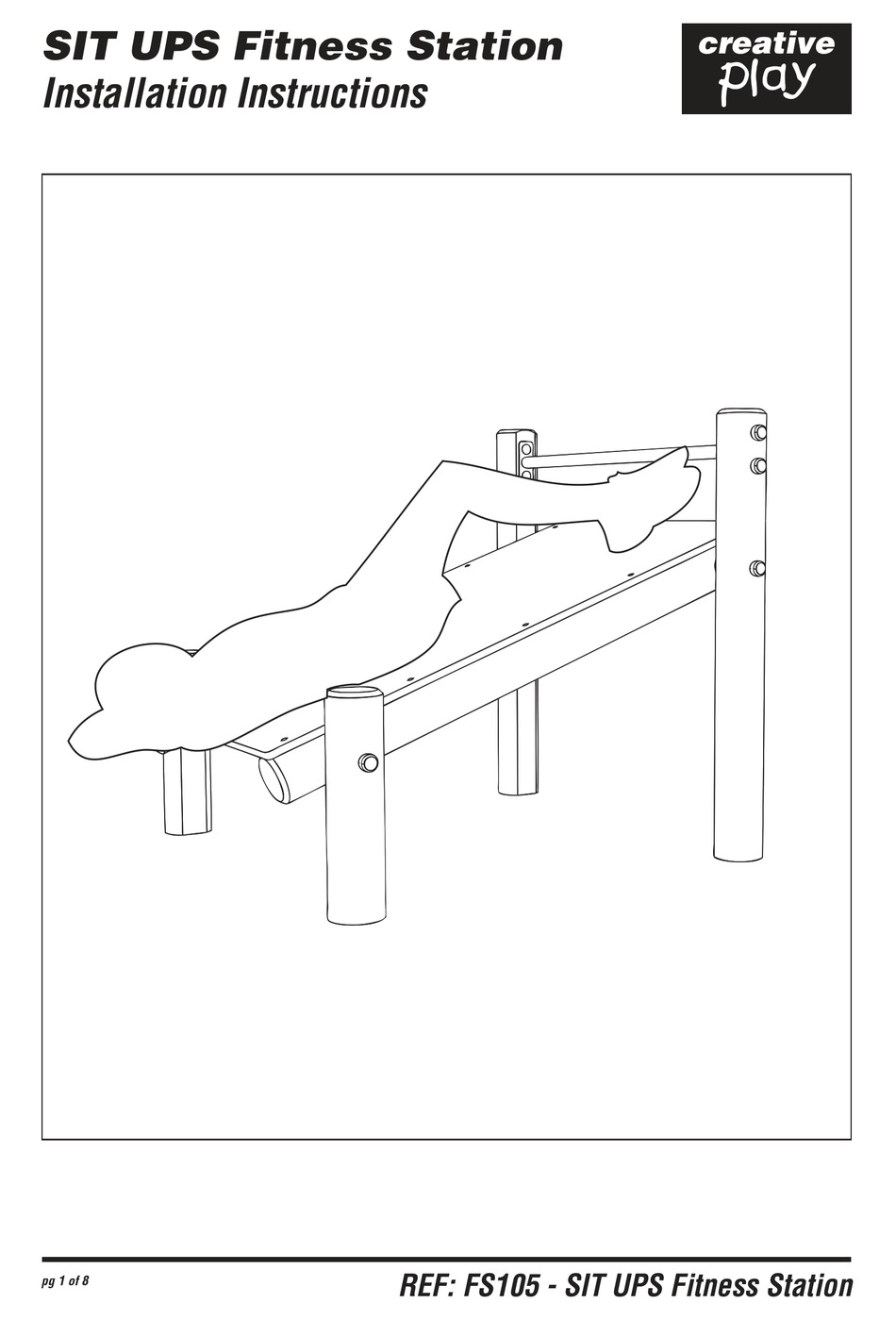 CREATIVE PLAY FS105 INSTALLATION INSTRUCTIONS MANUAL Pdf Download ...