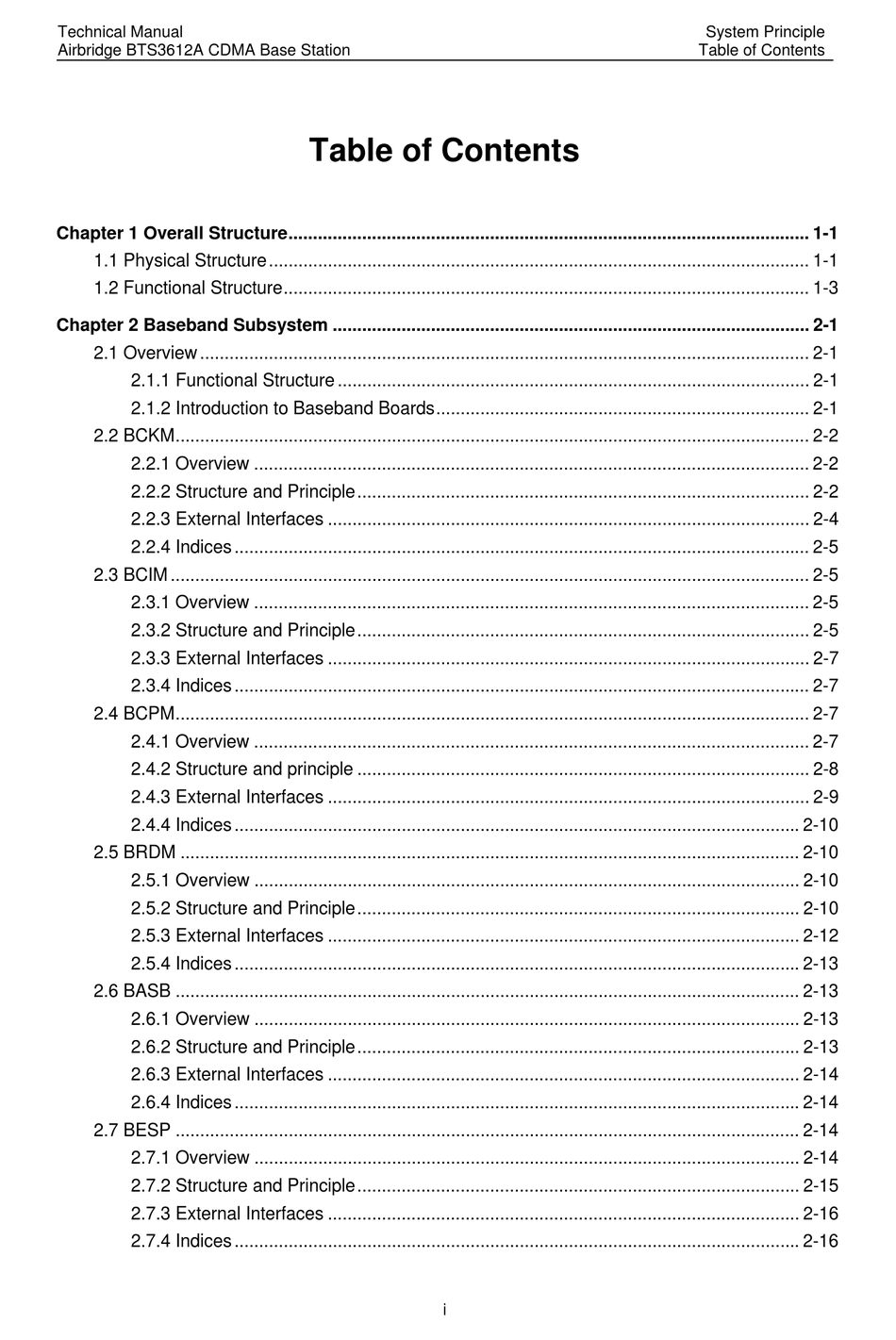 HUAWEI AIRBRIDGE BTS3612A-1900 TECHNICAL MANUAL Pdf Download | ManualsLib