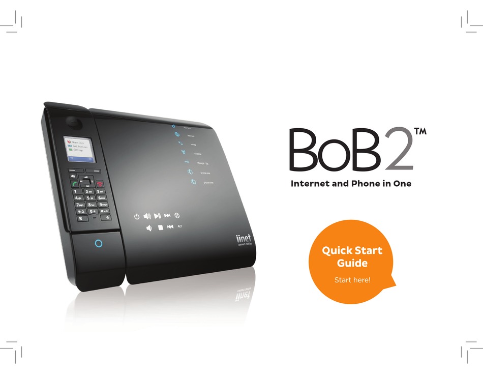 IINET BOB2 QUICK START MANUAL Pdf Download | ManualsLib