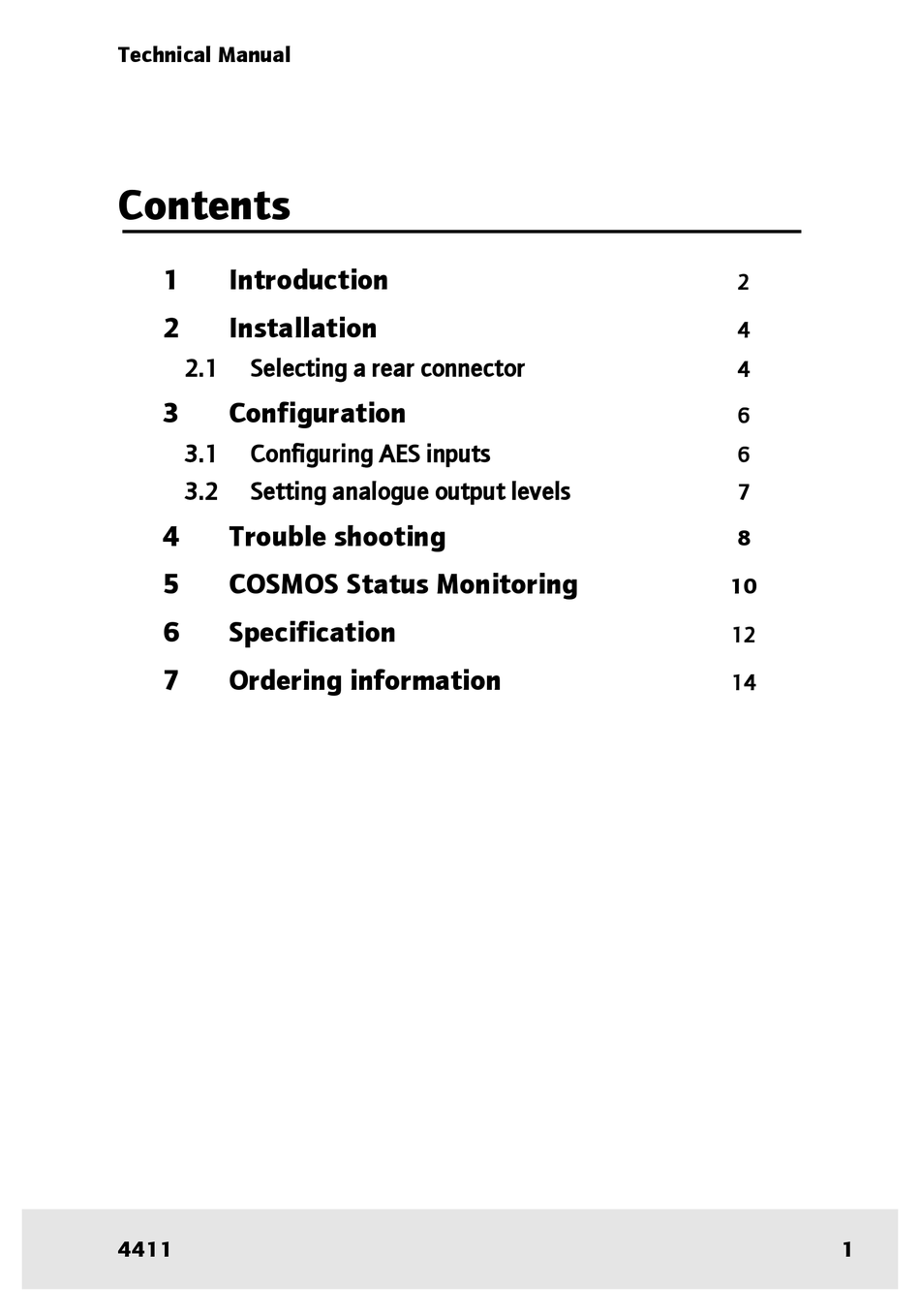 PRO BEL 4411 TECHNICAL MANUAL Pdf Download | ManualsLib