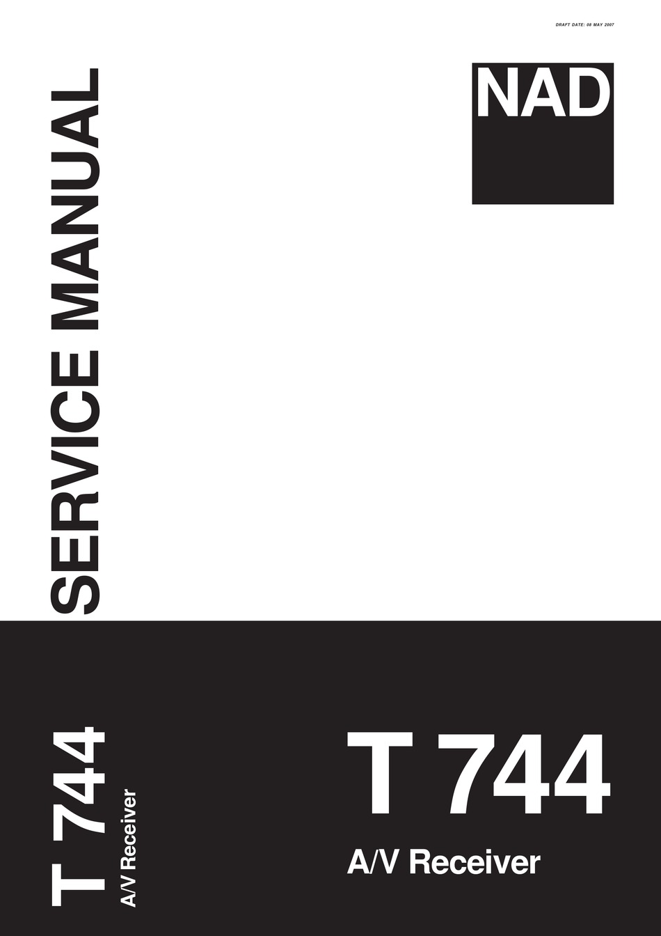 NAD T744 SERVICE MANUAL Pdf Download ManualsLib NAD T744 SERVICE MANUAL Pdf Download ManualsLib