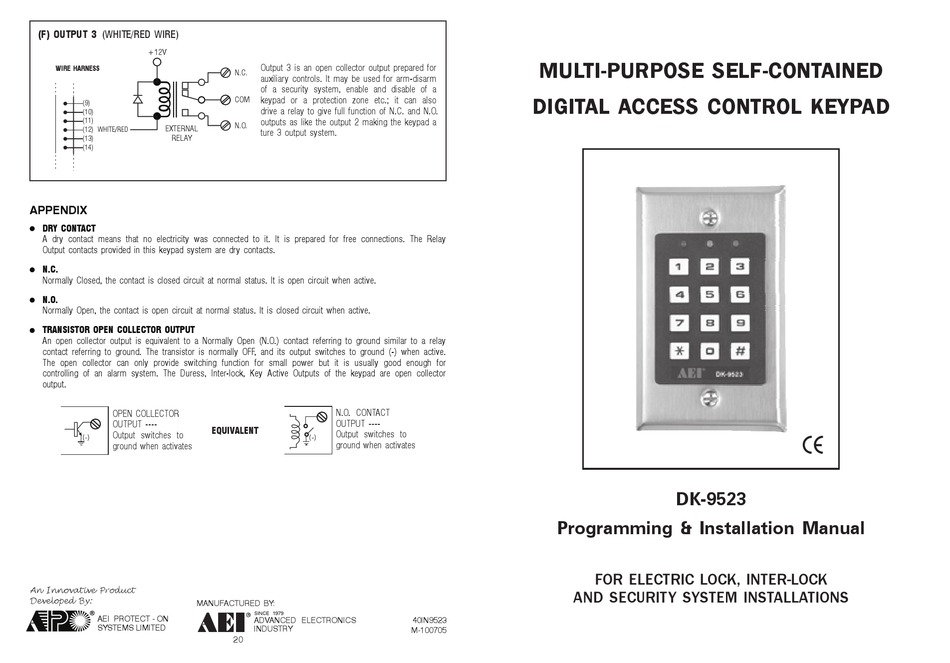 AEI DK 9523 PROGRAMMING INSTALLATION MANUAL Pdf Download ManualsLib aei-dk-9523-programming-installation-manual-pdf-download-manualslib