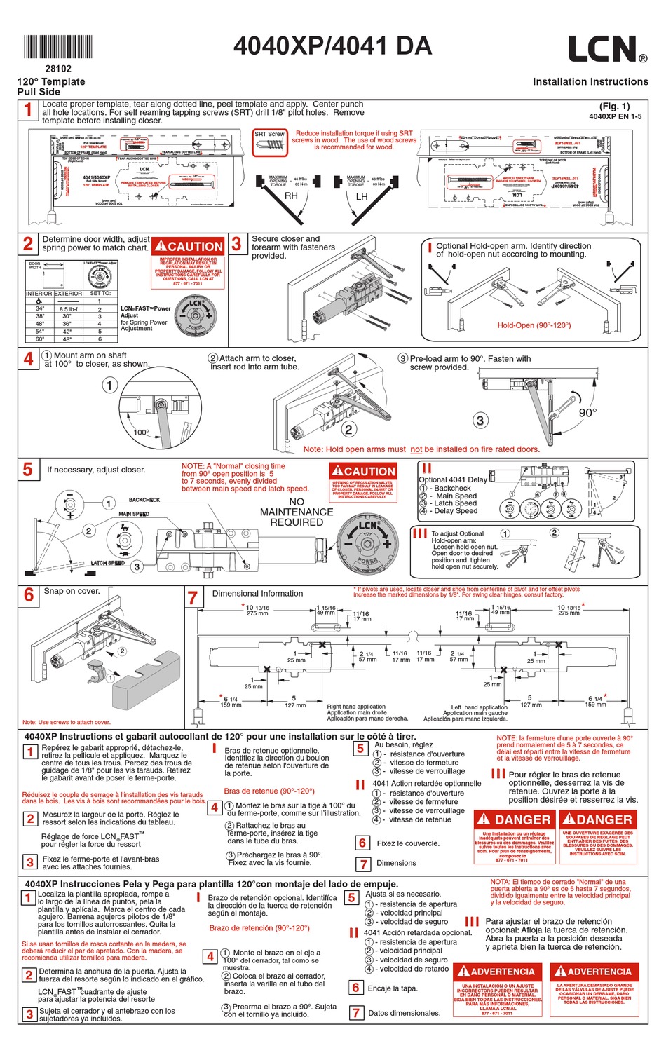 LCN 4040XP INSTALLATION INSTRUCTIONS Pdf Download ManualsLib