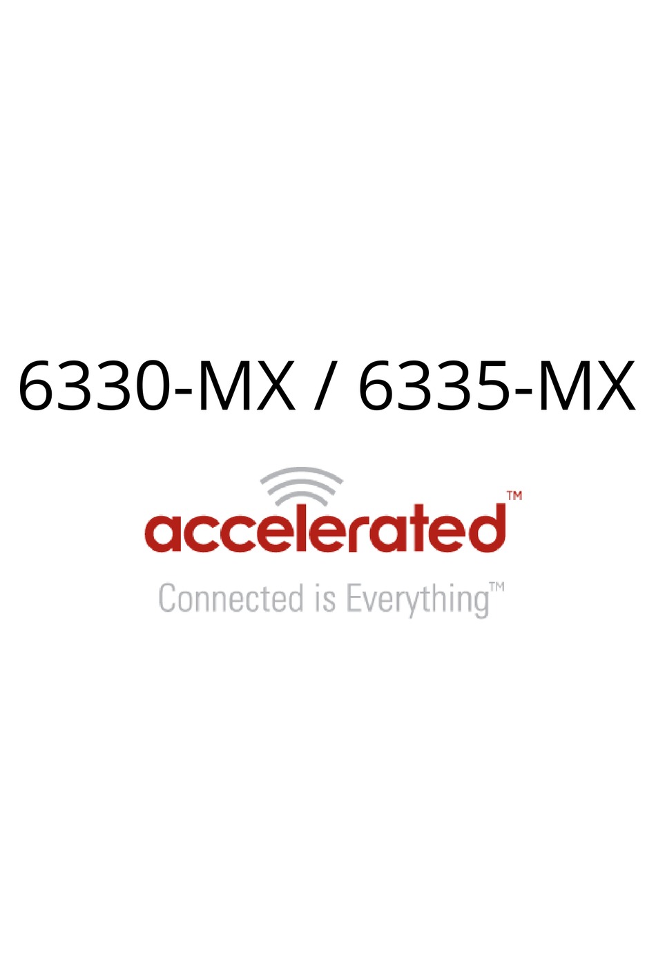 ACCELERATED 6330-MX MANUAL Pdf Download | ManualsLib
