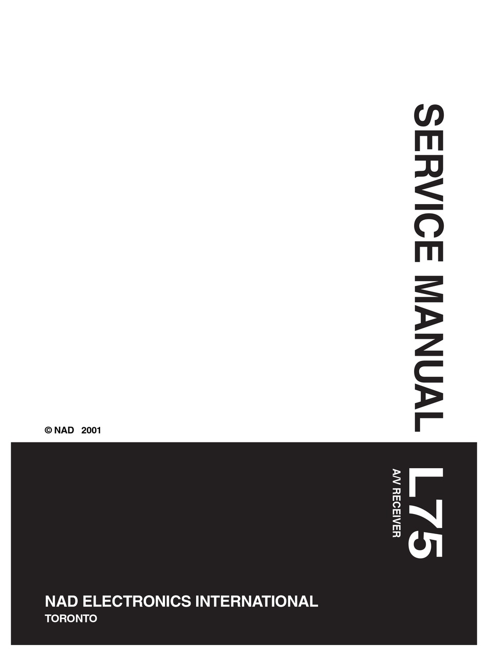 NAD L75 SERVICE MANUAL Pdf Download ManualsLib nad-l75-service-manual-pdf-download-manualslib