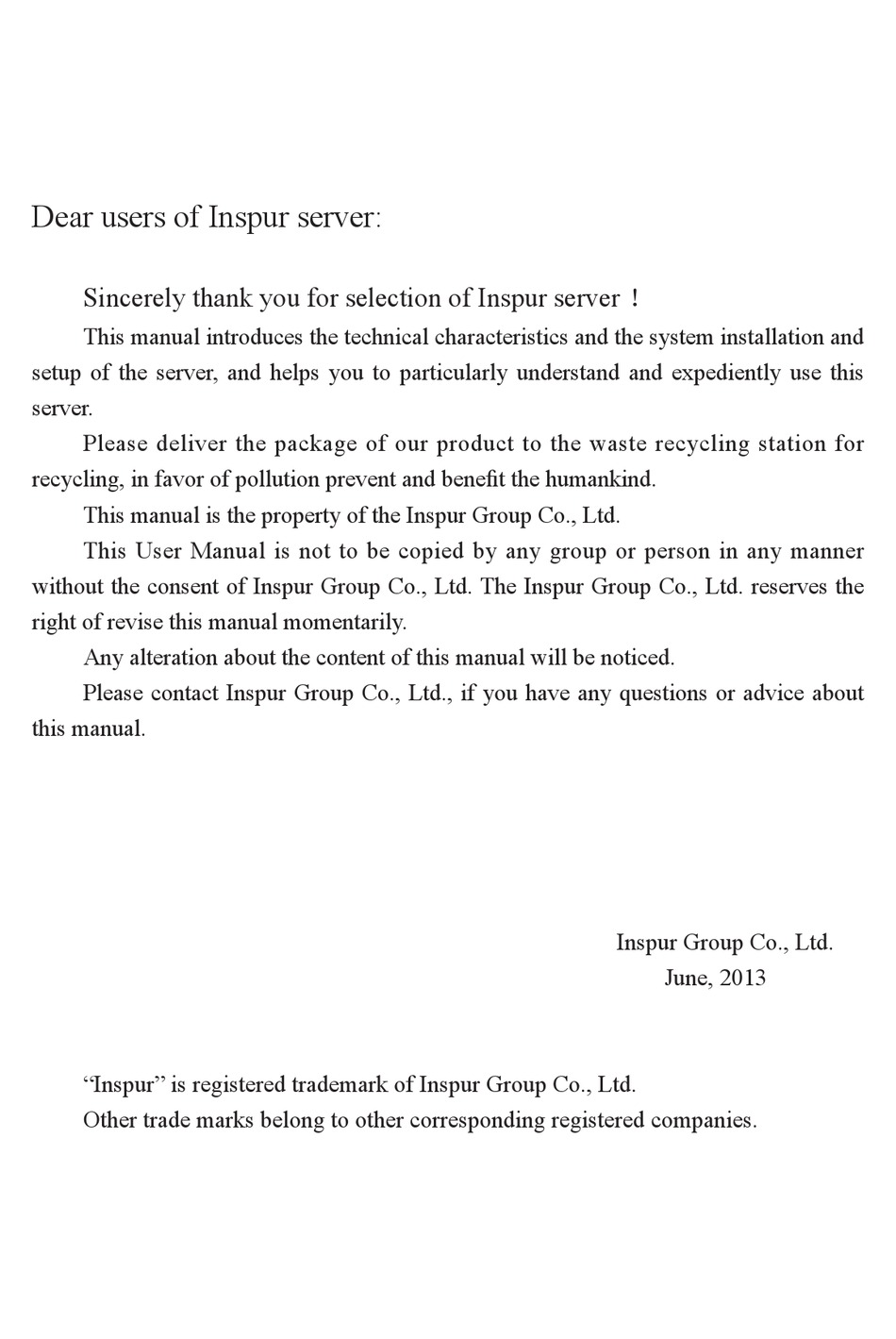 INSPUR NF5270M3 USER MANUAL Pdf Download | ManualsLib