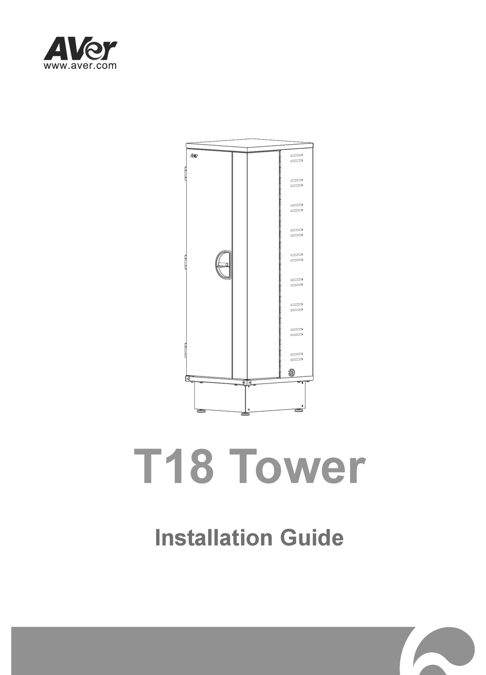 AVER T18 TOWER INSTALLATION MANUAL Pdf Download | ManualsLib