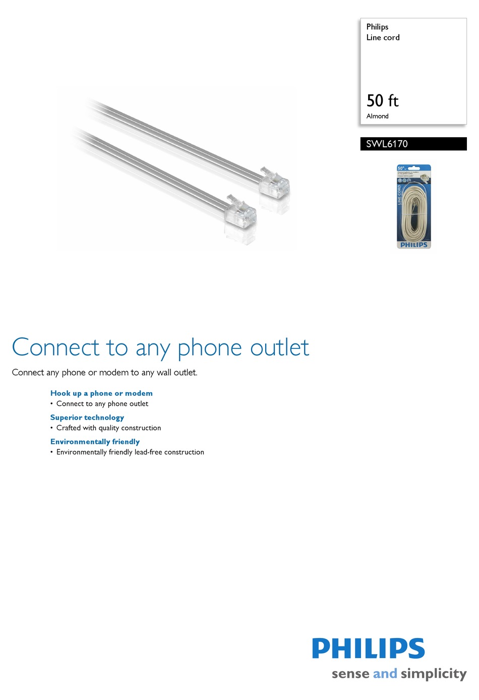 PHILIPS SWL6170 SPECIFICATIONS Pdf Download | ManualsLib