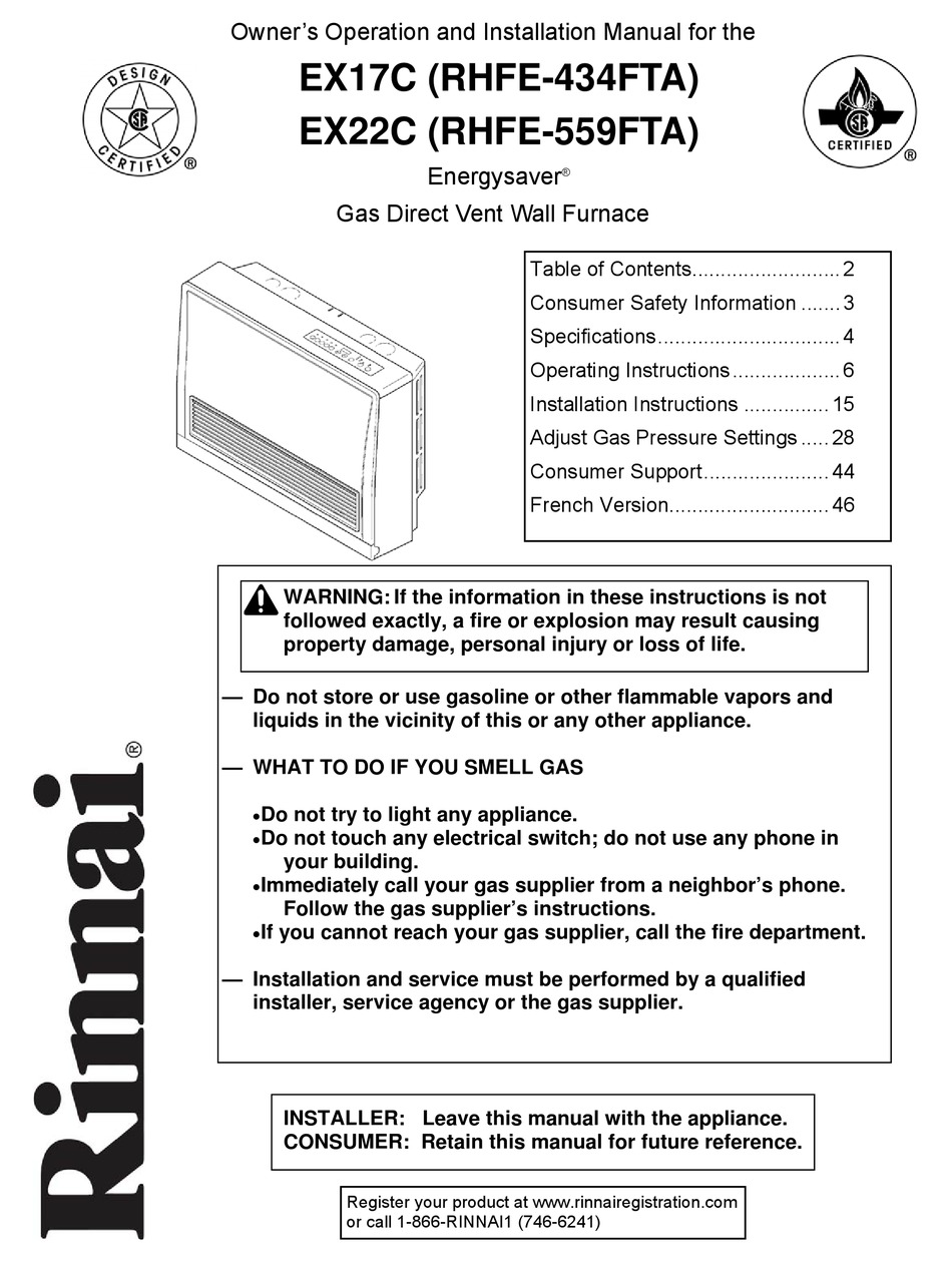 RINNAI ENERGYSAVER EX17C OPERATION AND INSTALLATION MANUAL Pdf Download rinnai-energysaver-ex17c-operation-and-installation-manual-pdf-download