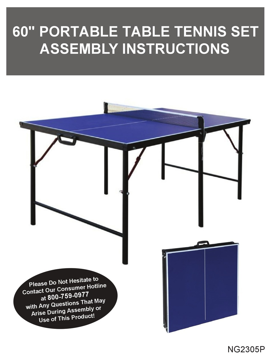 BLUEWAVE NG2305P ASSEMBLY INSTRUCTIONS MANUAL Pdf Download | ManualsLib
