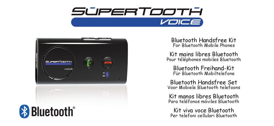 MOBIDICK SUPERTOOTH VOICE MANUAL Pdf Download | ManualsLib