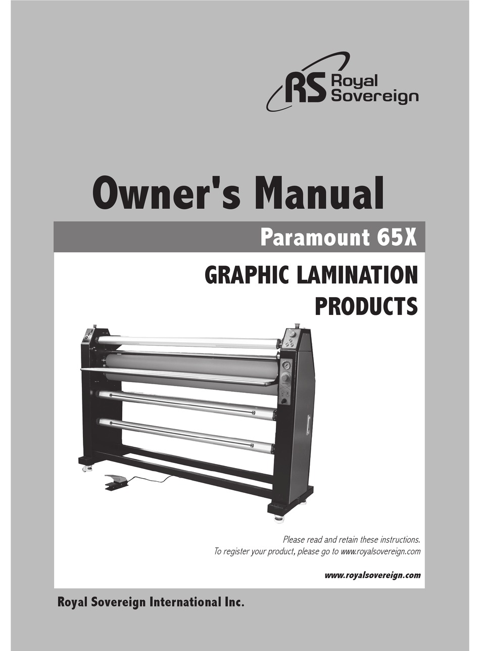 royal-sovereign-paramount-65x-owner-s-manual-pdf-download-manualslib