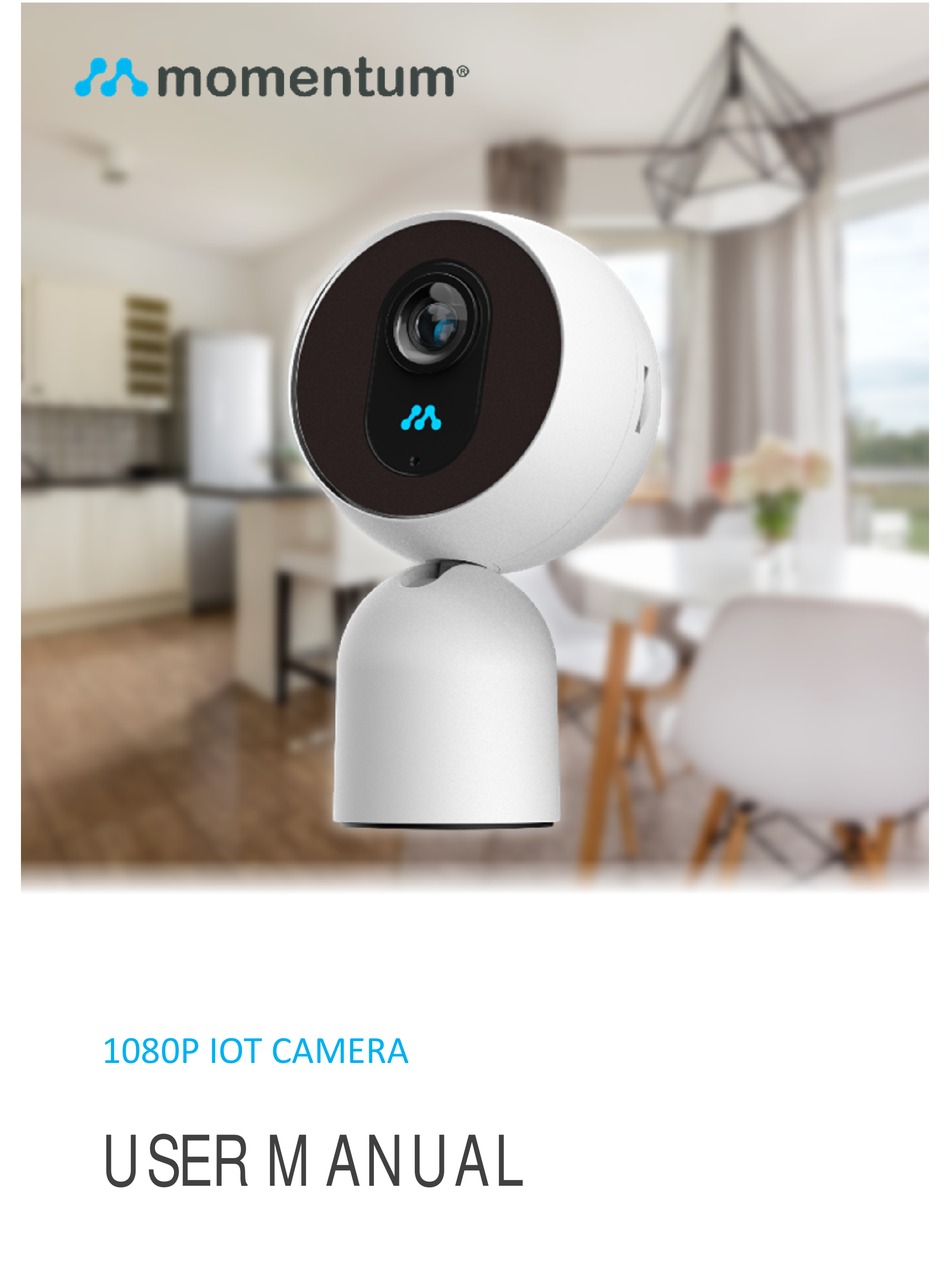 MOMENTUM ROBBI SECURITY CAMERA USER MANUAL | ManualsLib
