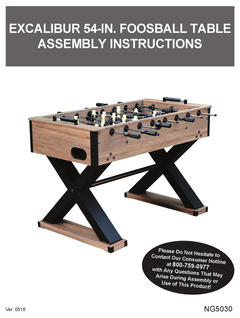 HATHAWAY EXCALIBUR ASSEMBLY INSTRUCTIONS MANUAL Pdf Download | ManualsLib