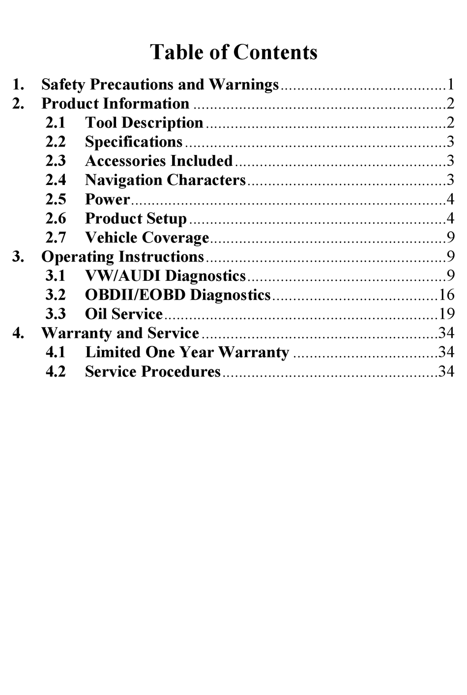 AUTEL MAXSCAN VAG405 MANUAL Pdf Download | ManualsLib