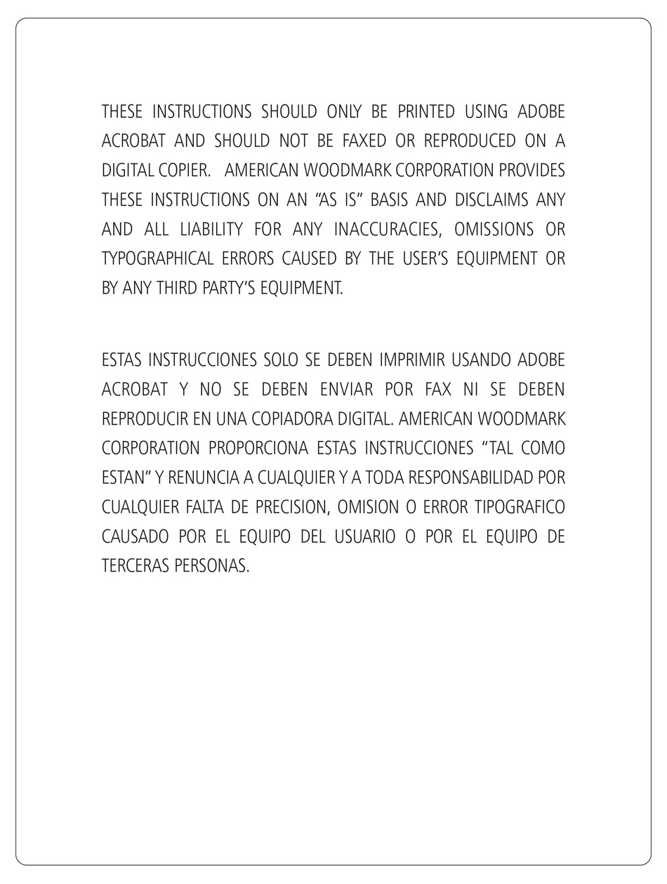 ALLEN + ROTH VALANCE INDOOR FURNISHING INSTALLATION INSTRUCTIONS ...