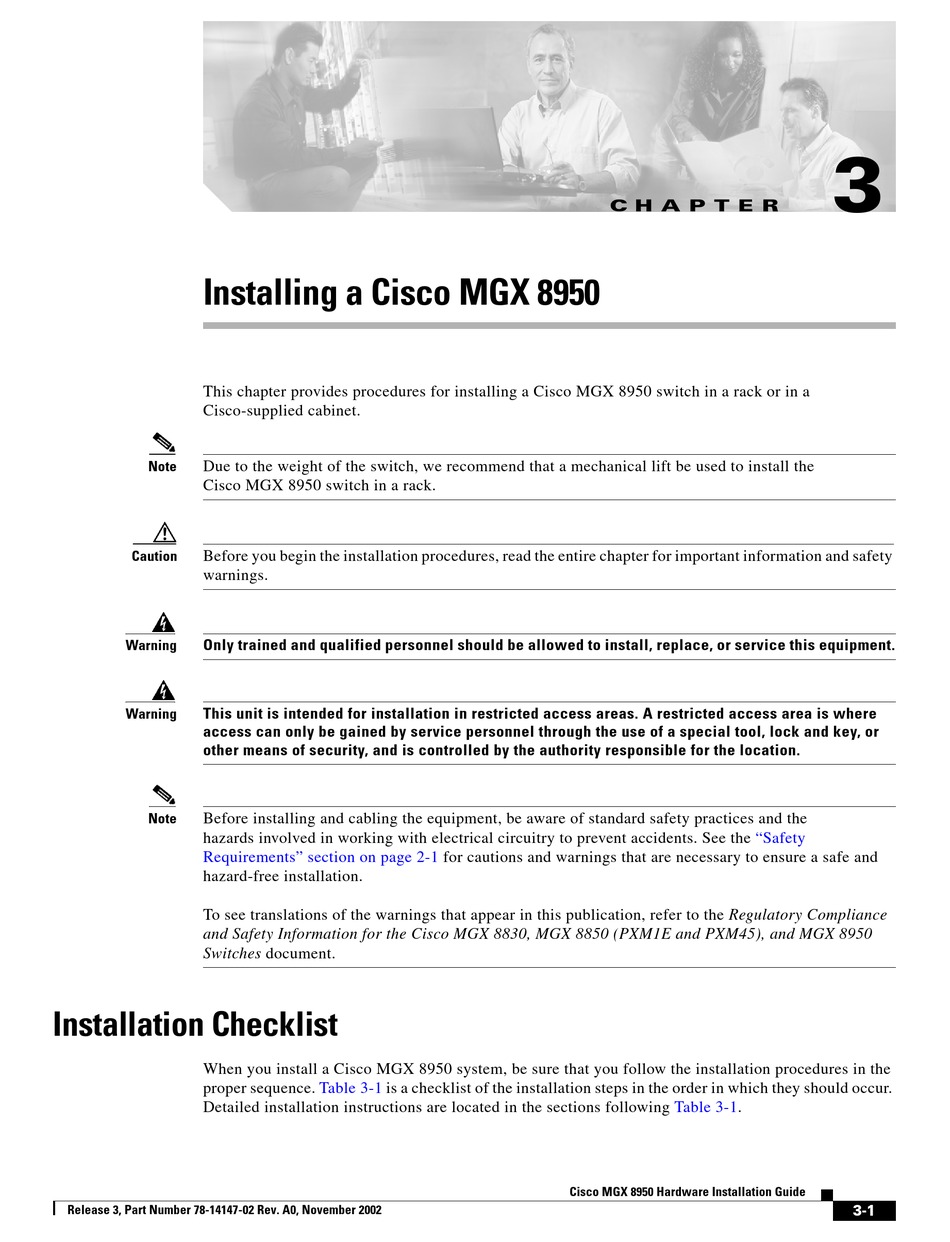 CISCO MGX 8950 SWITCH INSTALLATION MANUAL ManualsLib cisco-mgx-8950-switch-installation-manual-manualslib