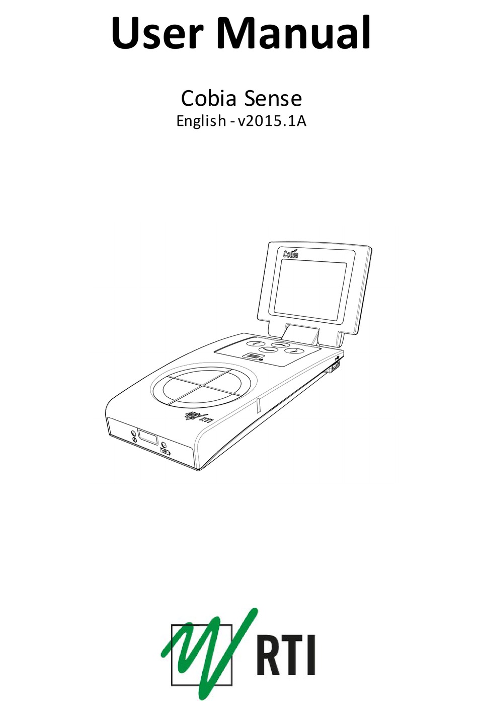 RTI COBIA SENSE USER MANUAL Pdf Download | ManualsLib